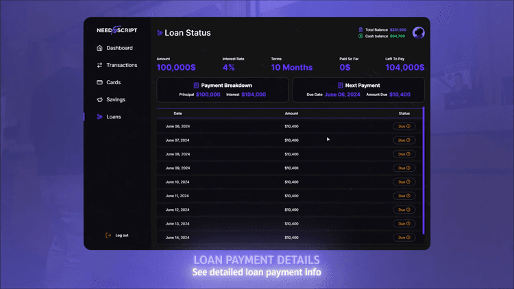 Fivem Banking System - NeedForScript