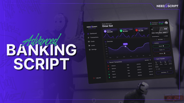 FiveM Banking + Billing Bundle | Financial Bundle | ESX QBCore QBox ...