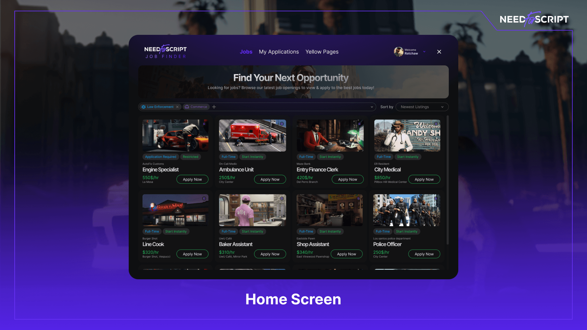 FiveM Jobs Script | Job Management + Yellow Pages | ESX QBCore QBox